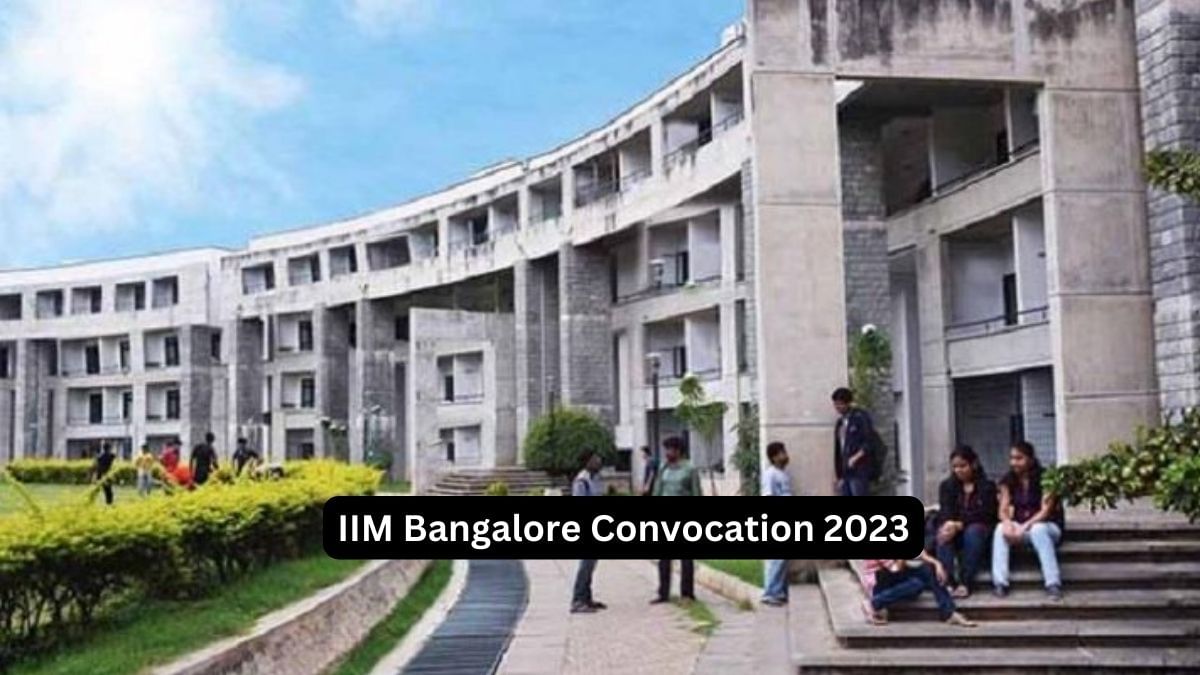 IIM Bangalore Convocation 2023: ಐಐಎಂ ಬೆಂಗಳೂರಿನ 48ನೇ ಸಮಾರಂಭದಲ್ಲಿ ಪದವಿ ...