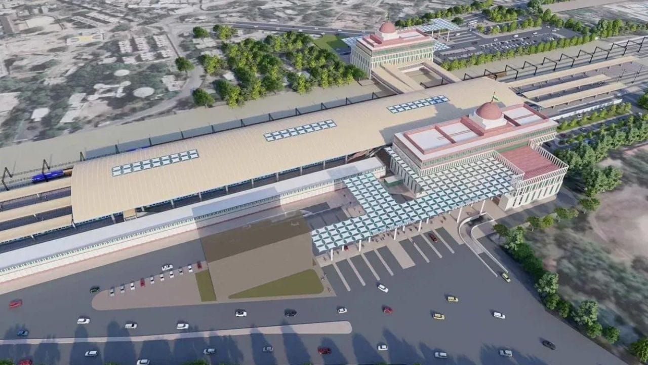 Udaipur Railway Station: ರಾಜಸ್ಥಾನದಲ್ಲಿ ವಿಮಾನ ನಿಲ್ದಾಣದಂತೆ ರೈಲ್ವೆ ನಿಲ್ದಾಣ ...