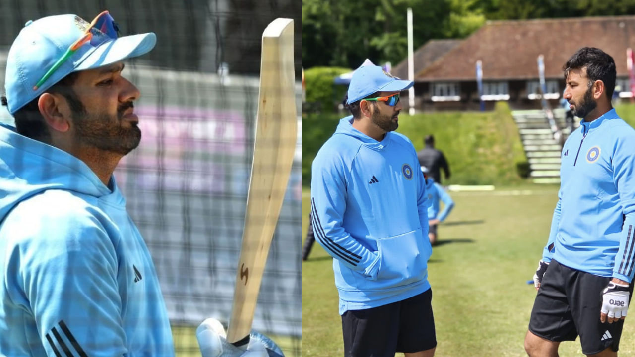 WTC Final 2023: ಲಂಡನ್ ನಲ್ಲಿ ಟೀಂ ಇಂಡಿಯಾ ಸೇರಿಕೊಂಡ ರೋಹಿತ್; ಸಮರಾಭ್ಯಾಸ ಶುರು ... WTC Final 2023: ಲಂಡನ್ ನಲ್ಲಿ ಟೀಂ ಇಂಡಿಯಾ ಸೇರಿಕೊಂಡ ರೋಹಿತ್; ಸಮರಾಭ್ಯಾಸ ಶುರು ...