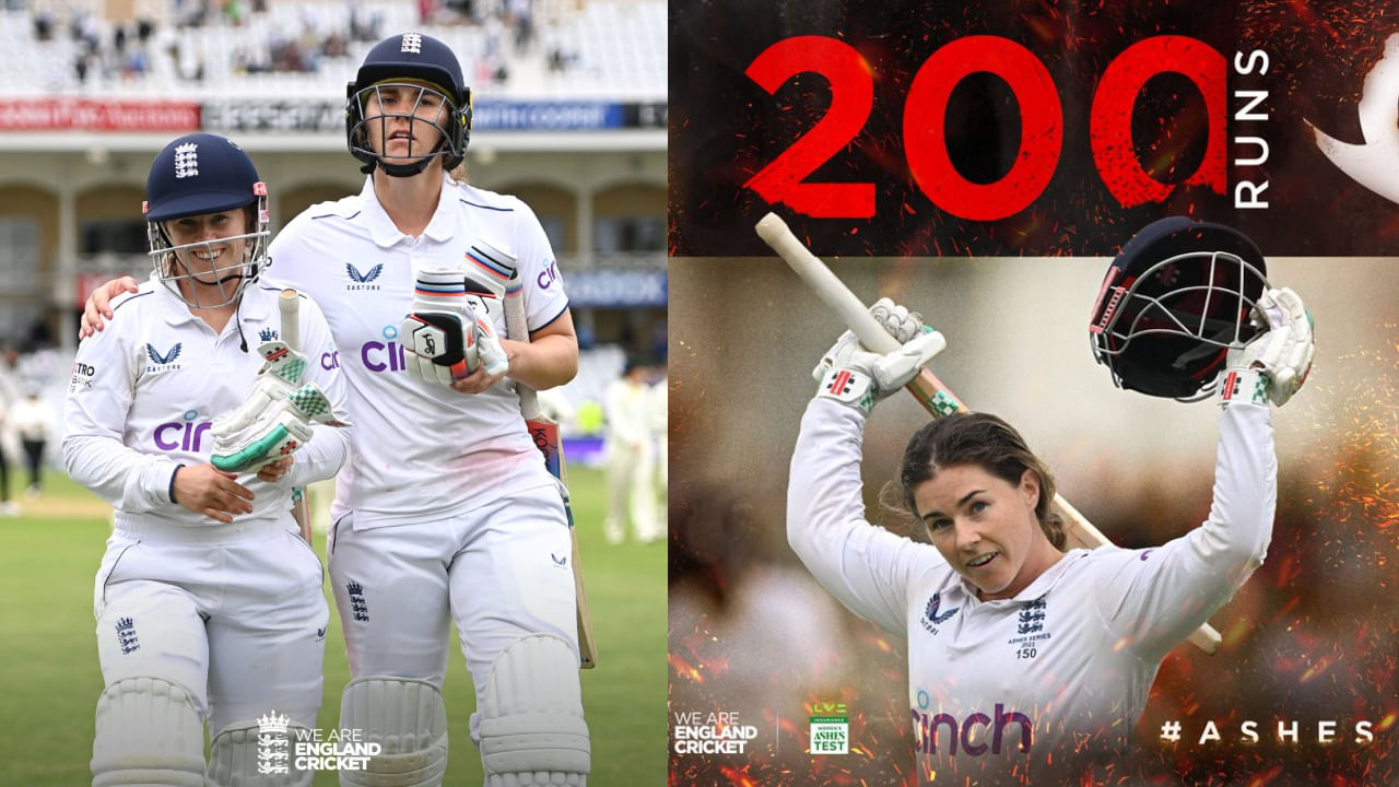 Women's Ashes 2023: ಆ್ಯಶಸ್ ನಲ್ಲಿ ದ್ವಿಶತಕ ಸಿಡಿಸಿ ದಾಖಲೆ ಬರೆದ ಟಮ್ಮಿ ಬ್ಯೂಮೊಂಟ್..! - Kannada News ...
