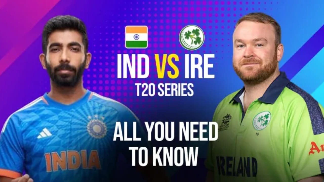 ಭಾರತ- ಐರ್ಲೆಂಡ್ ಟಿ20 ಸರಣಿ; ತಂಡಗಳು, ವೇಳಾಪಟ್ಟಿ, ಸಮಯ, ಲೈವ್ ಸ್ಟ್ರೀಮಿಂಗ್ ಪೂರ್ಣ ವಿವರ ಇಲ್ಲಿದೆ - Kannada ...