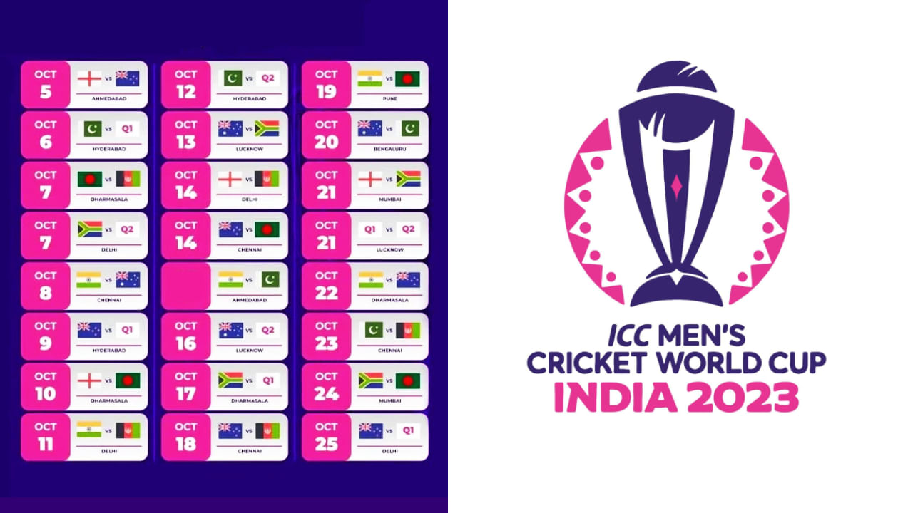 ODI World Cup 2023 Schedule odi-world-cup-2023-schedule