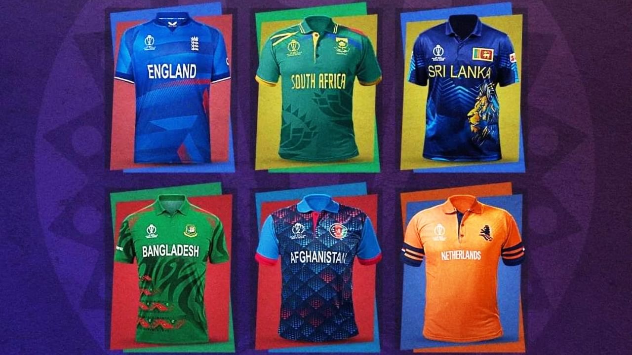 ICC ODI World Cup 2023 Jerseys: 10 ತಂಡಗಳ ಹೊಸ ಜೆರ್ಸಿ ಅನಾವರಣ - Kannada ...