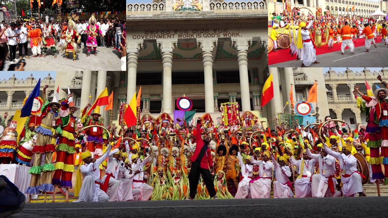 Namma Jatre: ಬೆಂಗಳೂರಿನಲ್ಲಿ ‘ನಮ್ಮ ಜಾತ್ರೆ’ಮೆರಗು, ವಿಧಾನಸೌಧದ ಮುಂದೆ ಜಾನಪದ ...