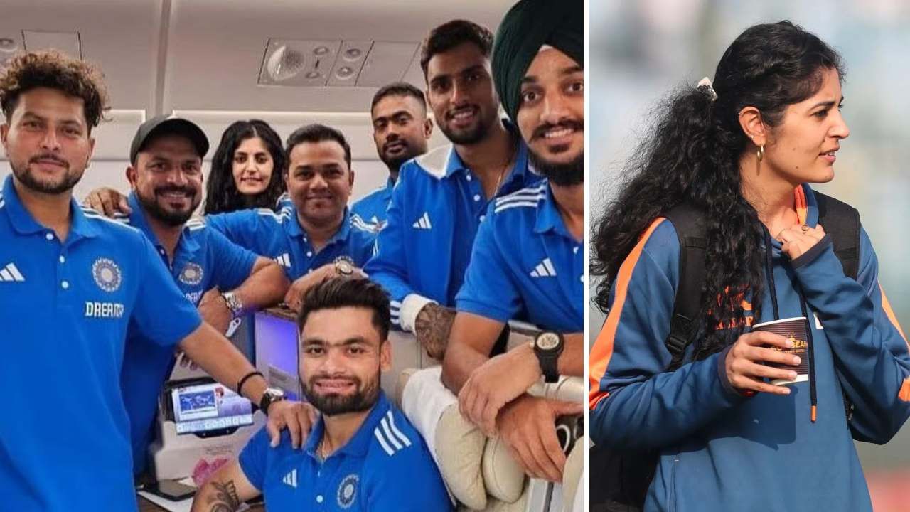 IND vs SA: ಟೀಮ್ ಇಂಡಿಯಾ ಆಟಗಾರರ ಜೊತೆ ಫ್ಲೈಟ್ ನಲ್ಲಿದ್ದ ಈ ಹುಡುಗಿ ಯಾರು ಗೊತ್ತೇ ...