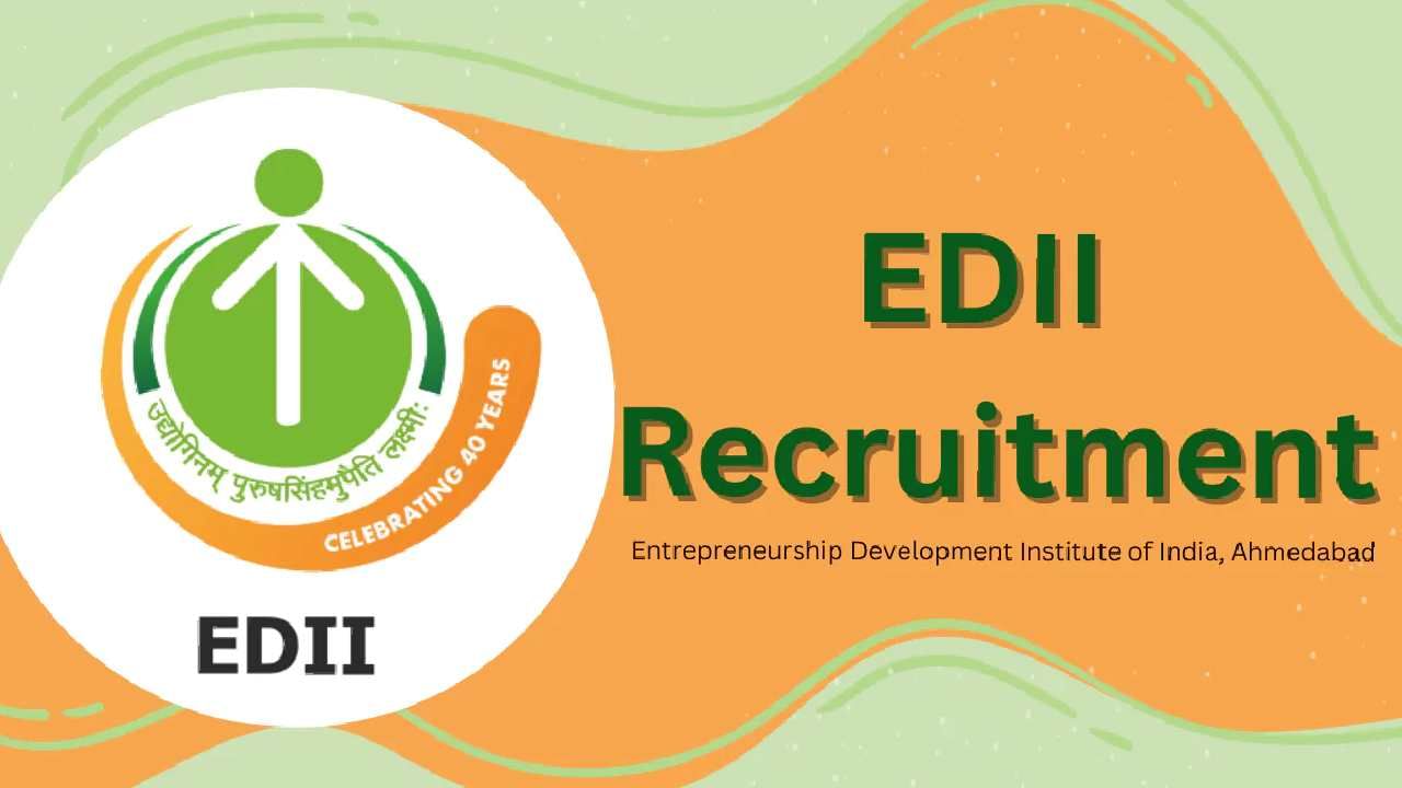EDII Recruitment 2024: 01 ಕ್ಲಸ್ಟರ್ ಡೆವಲಪ್‌ಮೆಂಟ್ ಎಕ್ಸಿಕ್ಯೂಟಿವ್ ಹುದ್ದೆಗೆ ...