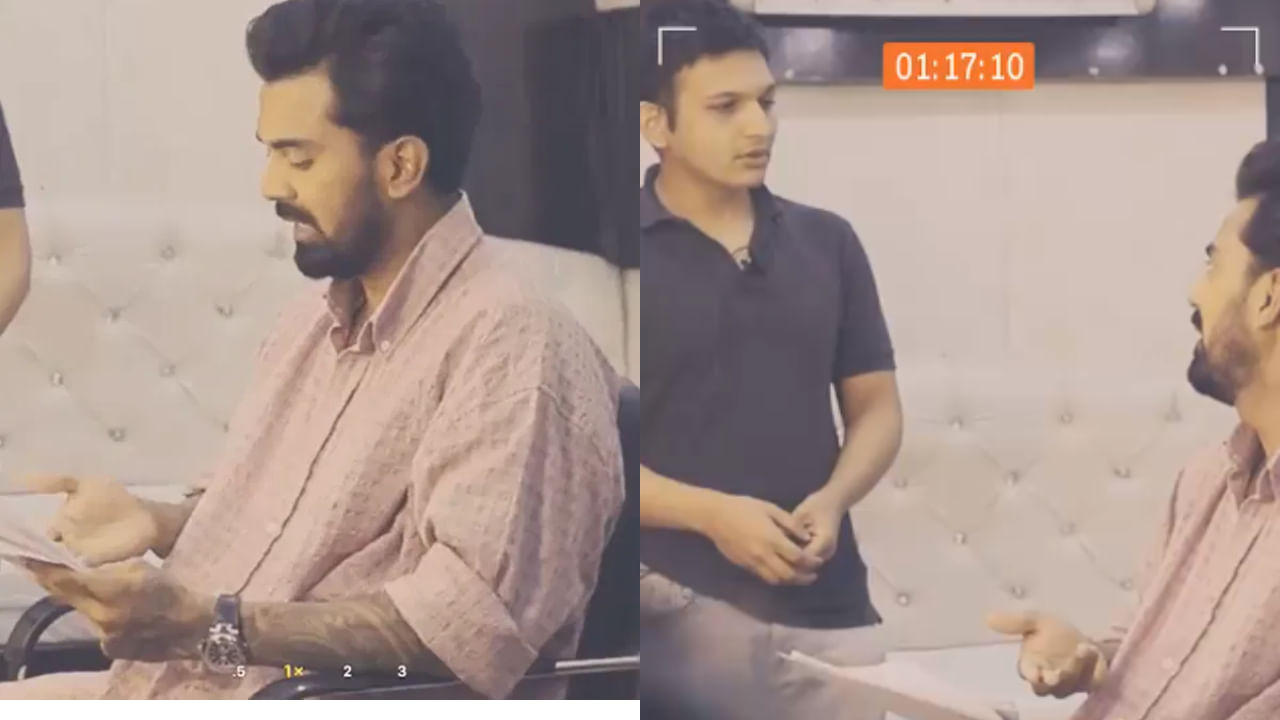 ‘ಕನ್ನಡ್ ಅಲ್ಲ ಕನ್ನಡ’...: ಹಿಂದಿವಾಲನಿಗೆ ಕನ್ನಡ ಪಾಠ ಮಾಡಿದ ಕೆಎಲ್ ರಾಹುಲ್ ...