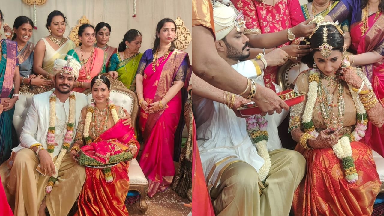 ಕಳಸದಲ್ಲಿ ನಡೆಯಿತು ಮಾನ್ವಿತಾ-ಅರುಣ್ ವಿವಾಹ; ಇಲ್ಲಿದೆ ಮದುವೆಯ ಫೋಟೋಗಳು - Kannada ...