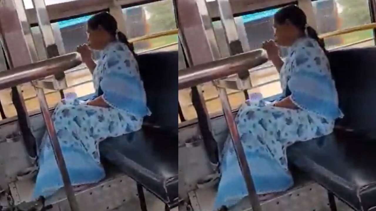 Video: ಫ್ರೀ ಬಸ್ ಎಫೆಕ್ಟ್, ಕಿಟಕಿ ಪಕ್ಕದ ಸೀಟಿನಲ್ಲಿ ಕುಳಿತು ಹಲ್ಲುಜ್ಜುತ್ತಾ ...