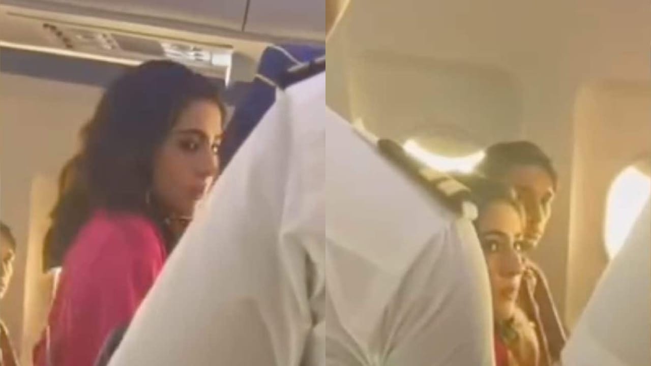 ವಿಮಾನದಲ್ಲಿ ಸಾರಾ ಮೈಮೇಲೆ ಜ್ಯೂಸ್ ಚೆಲ್ಲಿದ ಗಗನಸಖಿ; ನಡೆಯಿತು ಹೈಡ್ರಾಮಾ - Kannada News | Sara Ali Khan ...