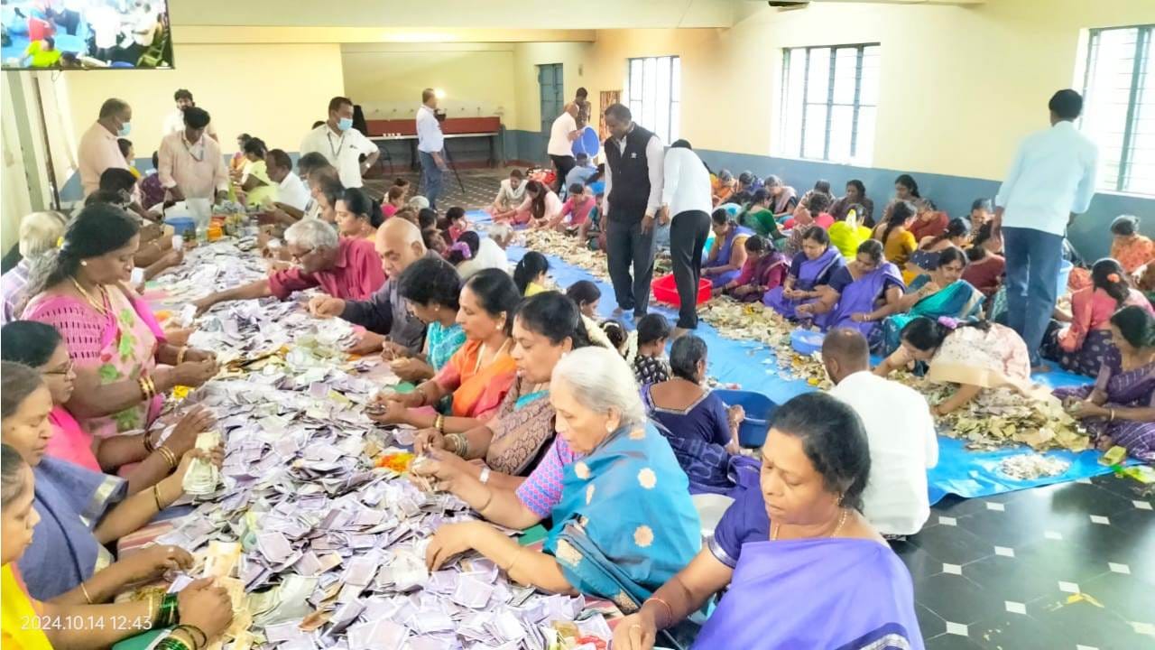 Ghati Subramanya Temple: ಘಾಟಿ ಸುಬ್ರಮಣ್ಯ ಕ್ಷೇತ್ರದಲ್ಲಿ ಹುಂಡಿ‌ ಎಣಿಕೆ ಕಾರ್ಯ ...